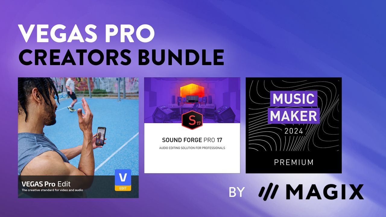 VEGAS Pro Creators Bundle | Software Bundle | Fanatical