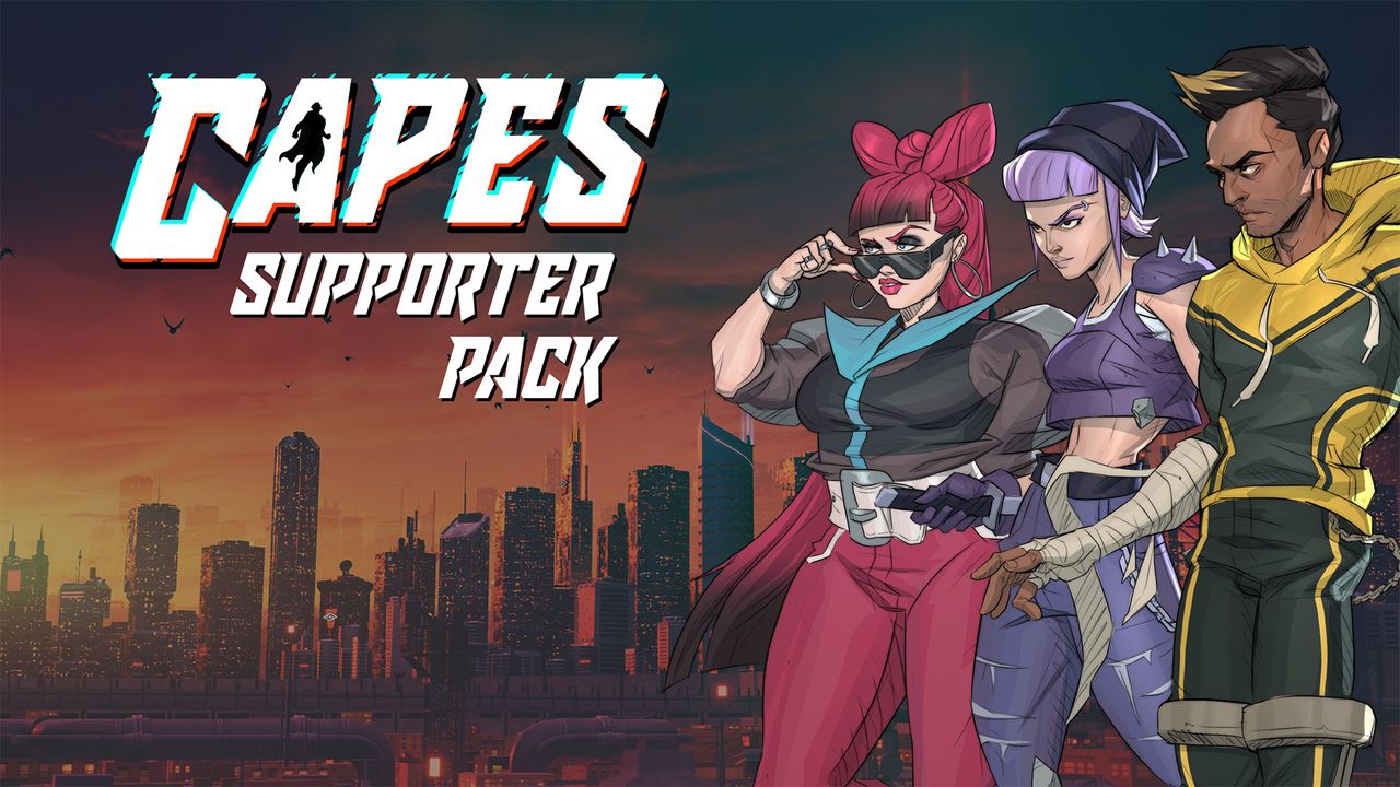 Capes - Supporter Pack | PC Linux Steam Downloadable Content | Fanatical