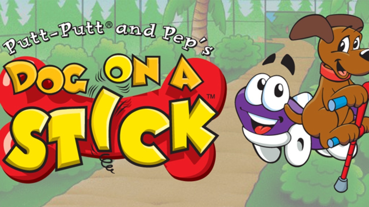 Putt-Putt and Pep's Dog on a Stick | PC Mac Linux Steam Game | Fanatical