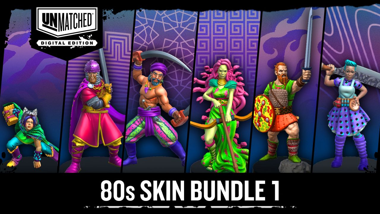 Unmatched: Digital Edition - 80s Skin Bundle 1 | PC Mac Steam ...