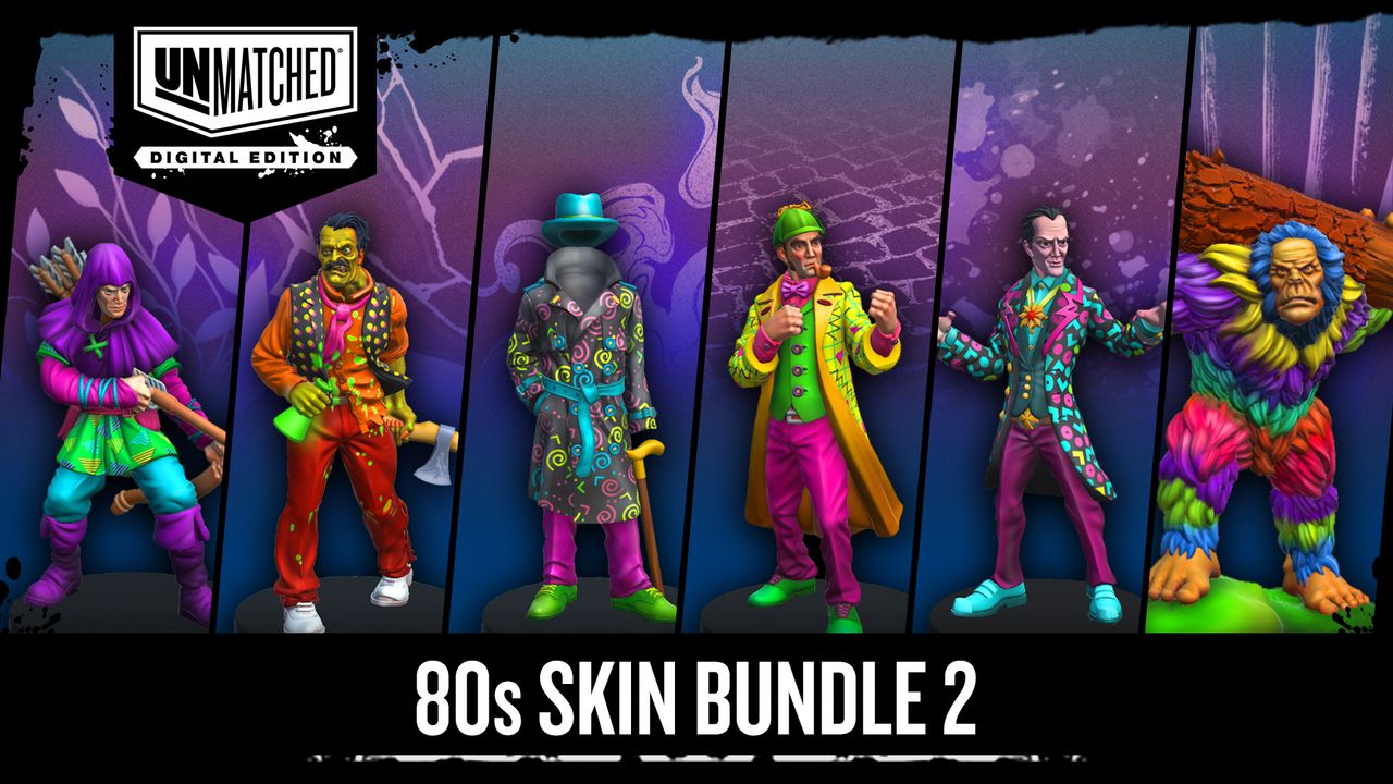 Unmatched: Digital Edition - 80s Skin Bundle 2 | PC Mac Steam ...