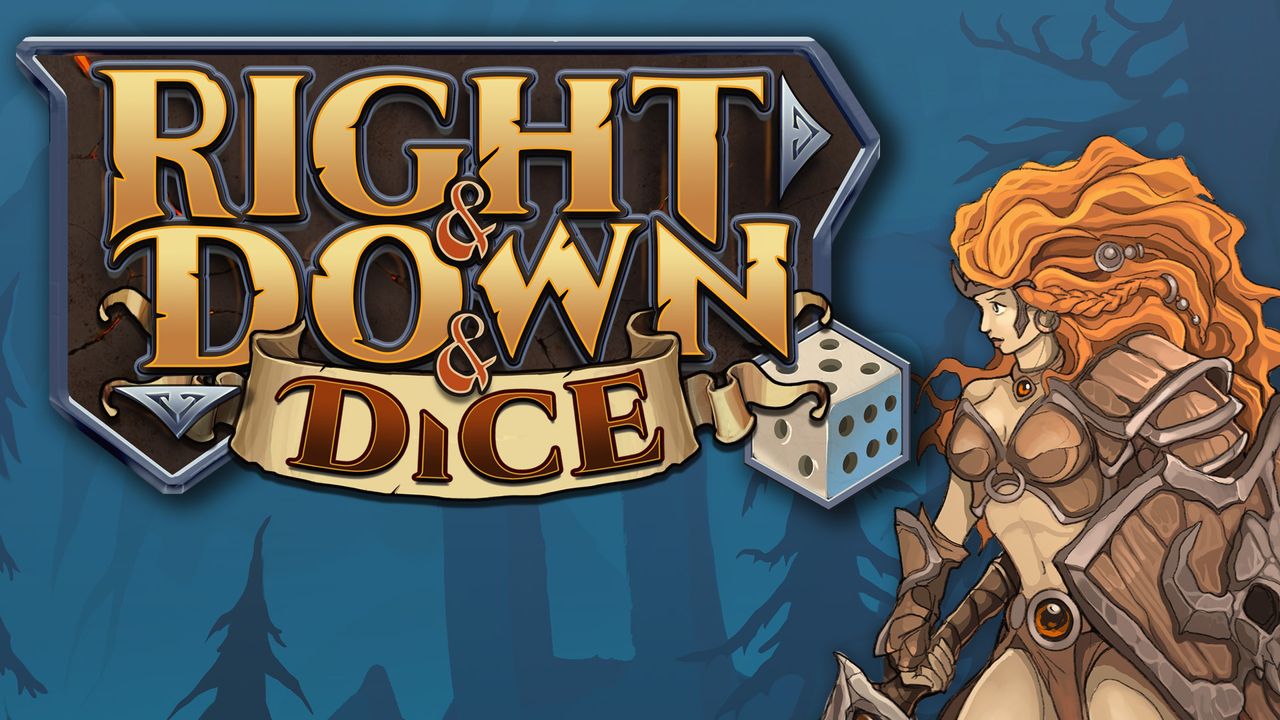 Right and Down and Dice | PC Steam Game | Fanatical