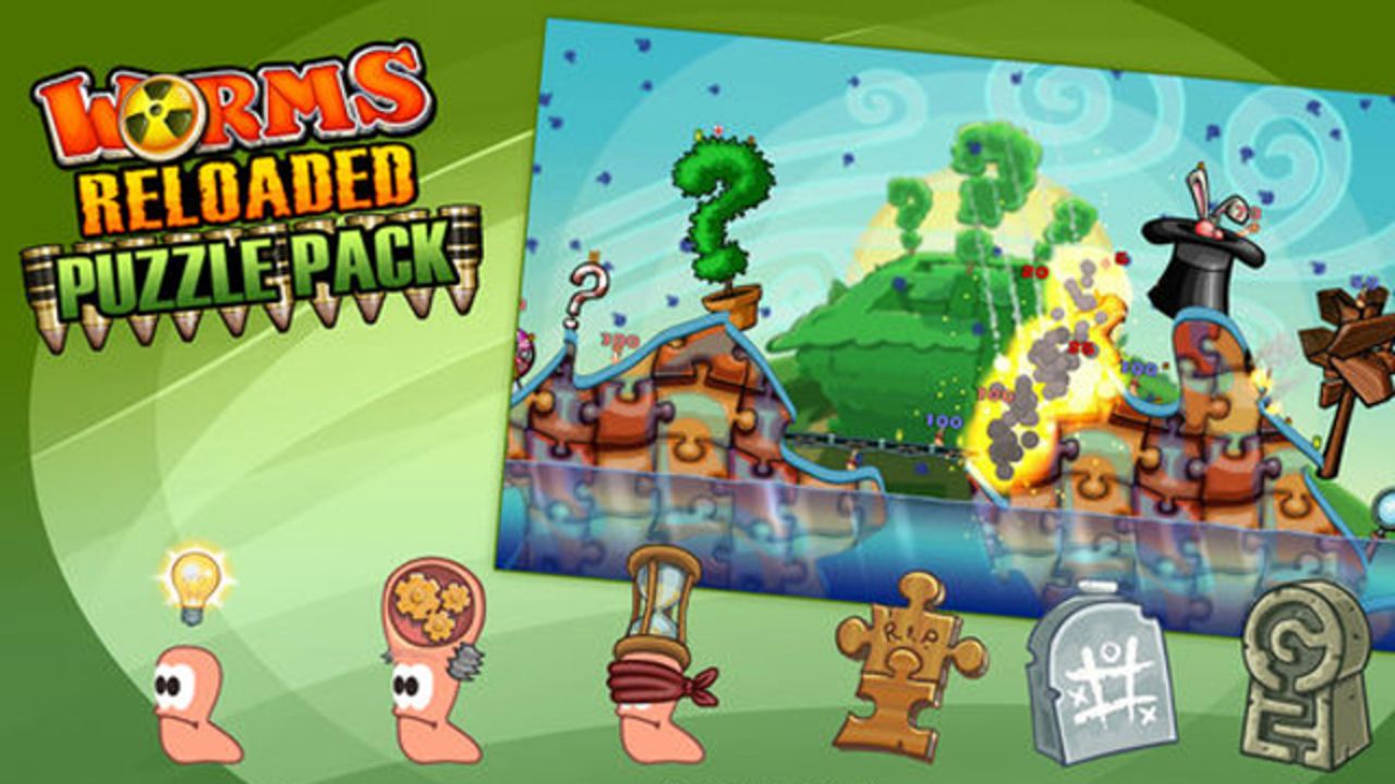 Worms Reloaded: Puzzle Pack DLC | PC Steam Downloadable Content | Fanatical