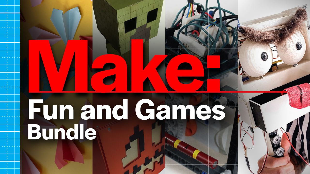 Make: Fun & Games Bundle | eBook Bundle | Fanatical
