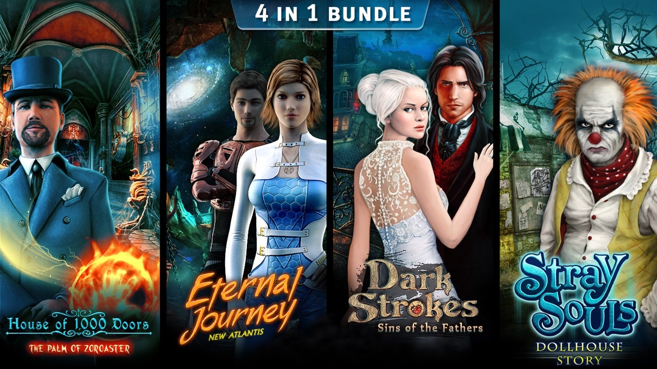 Hidden Object Bundle 4 in 1 | PC Steam Game | Fanatical