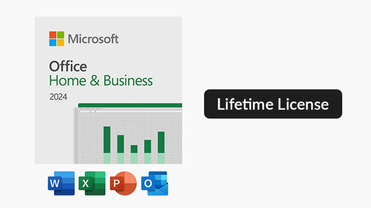 Microsoft Office 2024 Home & Business for Mac or PC Lifetime License ...