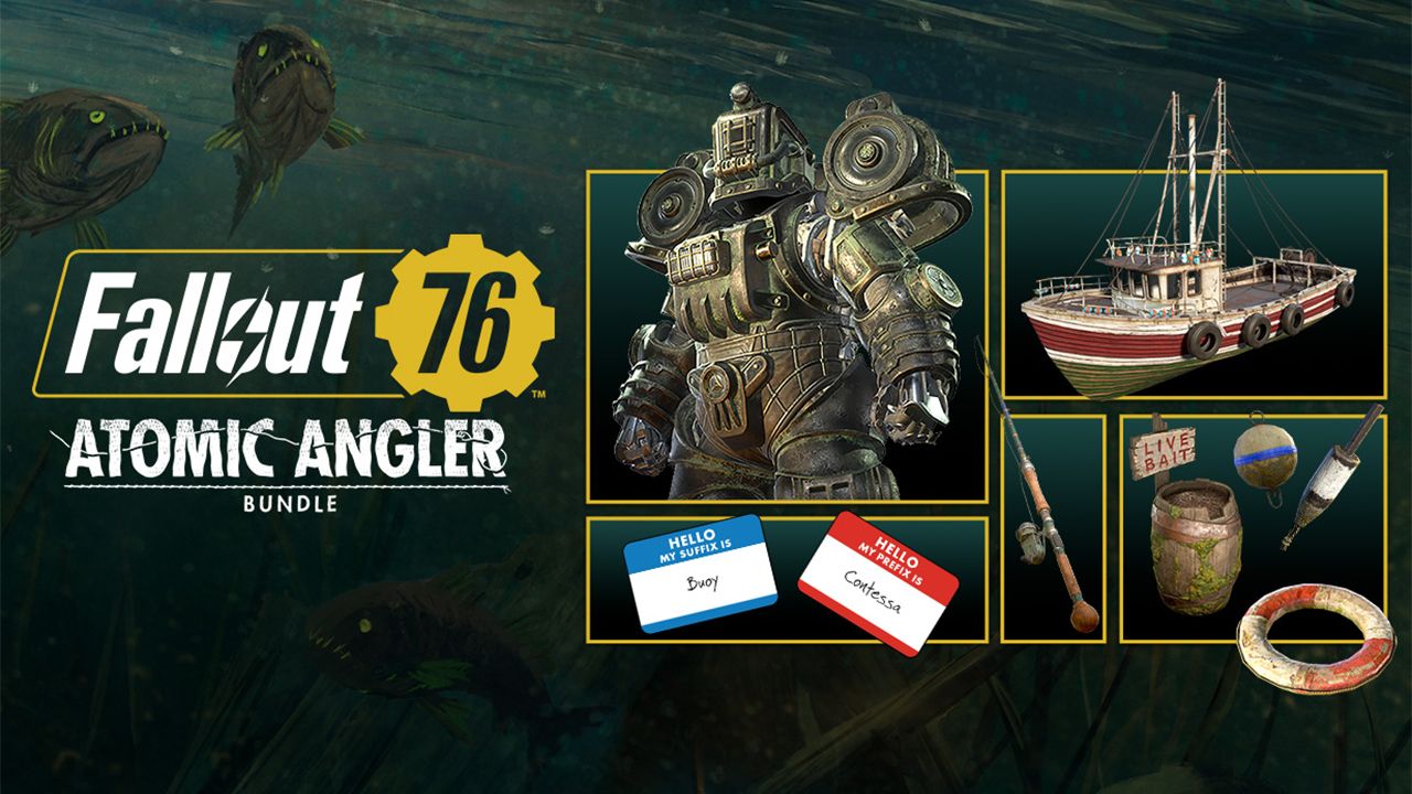 Fallout 76: Atomic Angler Bundle | PC Steam Downloadable Content ...