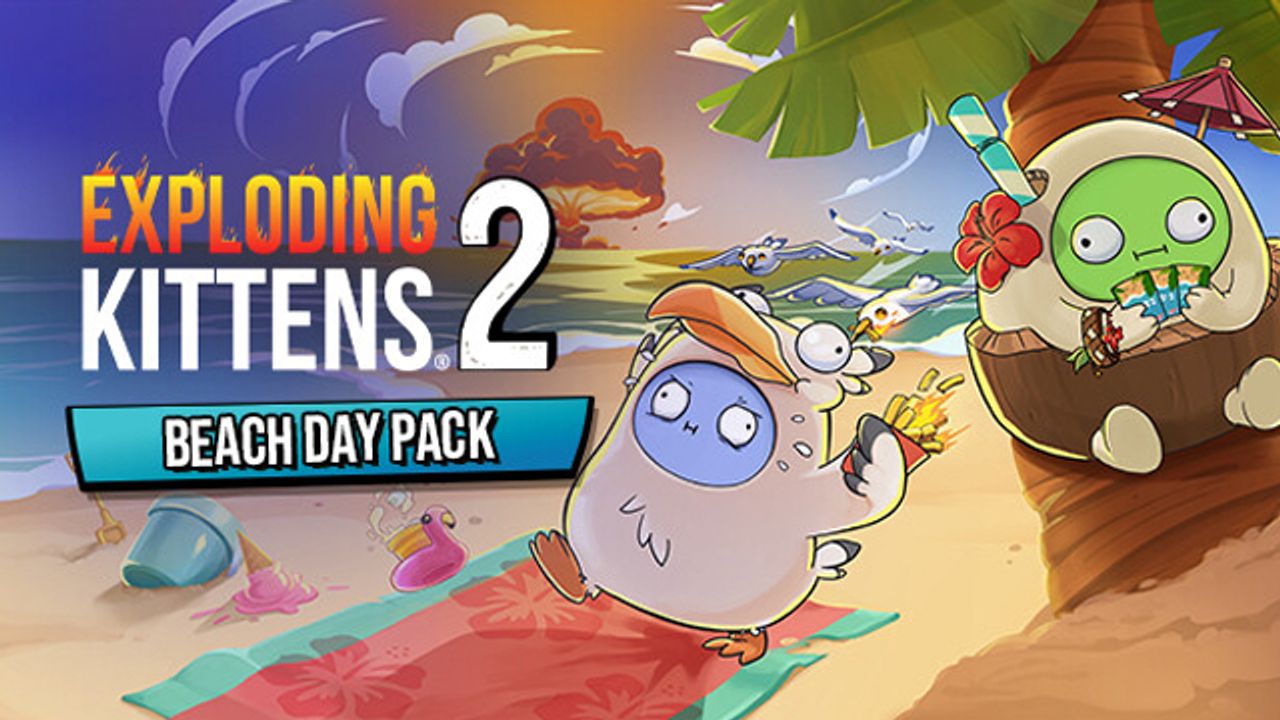 Exploding Kittens® 2 - Beach Day | PC Steam Downloadable Content ...
