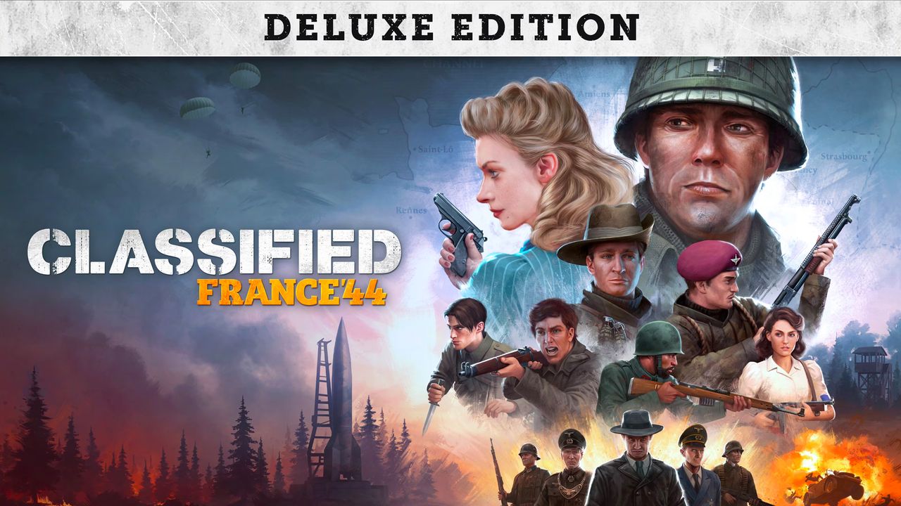 Classified: France '44 - Deluxe Edition | PC Steam Game | Fanatical