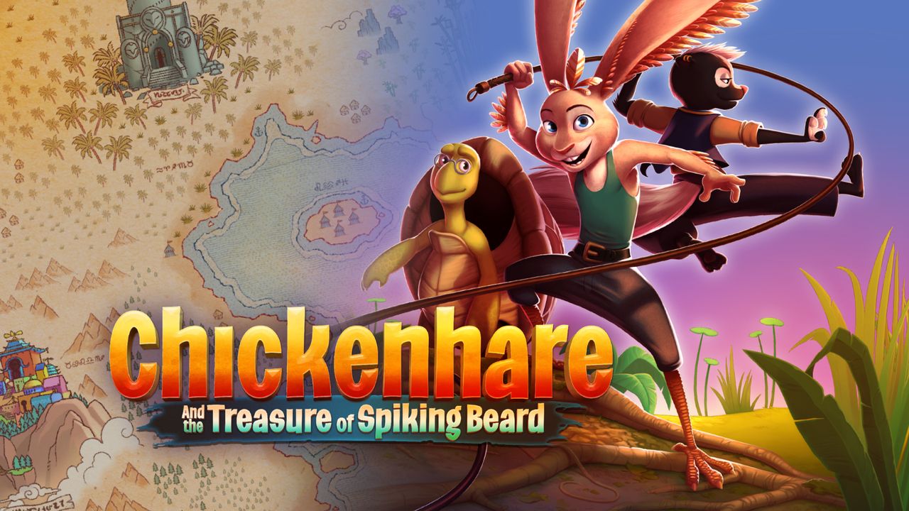 Chickenhare and the treasure of Spiking-Beard | PC Steam Game | Fanatical