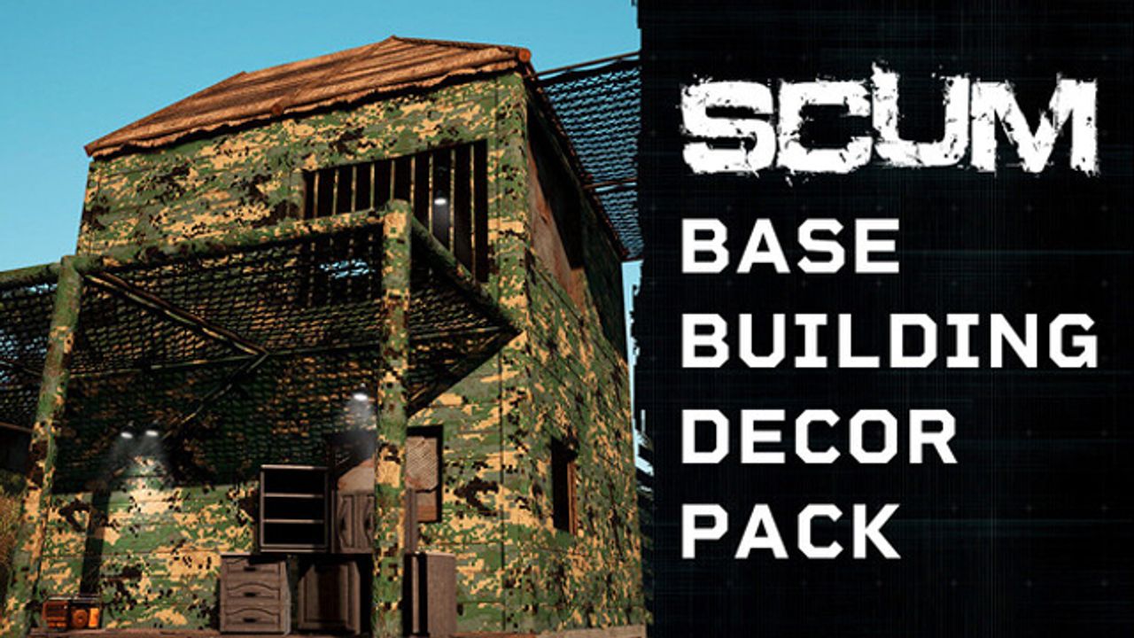 SCUM Base Building Decor Pack | PC Steam Downloadable Content | Fanatical