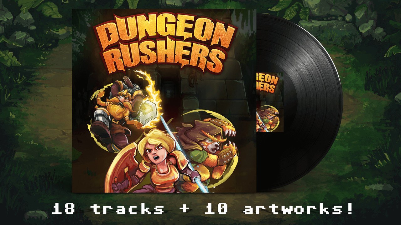 Dungeon Rushers - Soundtrack and Wallpapers DLC | PC Mac Linux Steam Downloadable Content ...