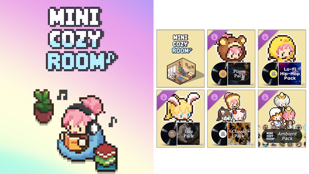 Mini Cozy Room - All in One Bundle | Steam Game Bundle | Fanatical