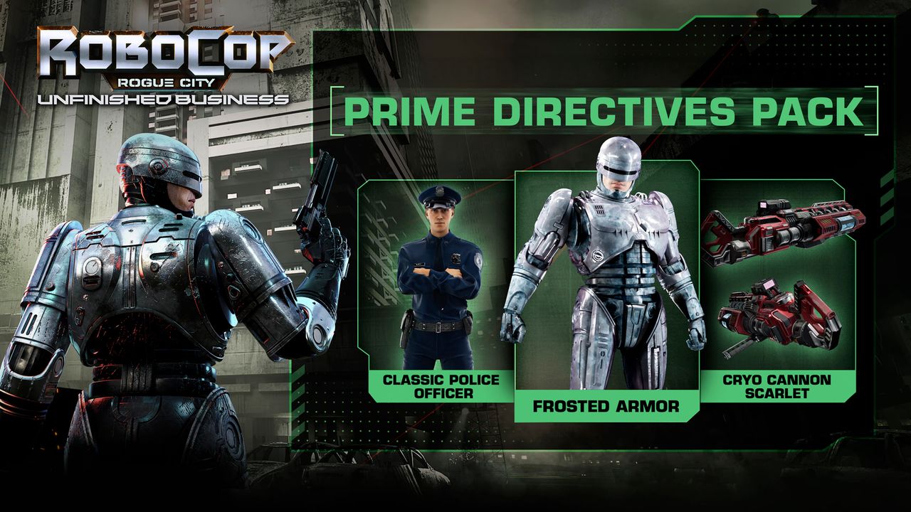 Robocop Rogue City - Unfinished Business - Prime Directives Pack | PC ...