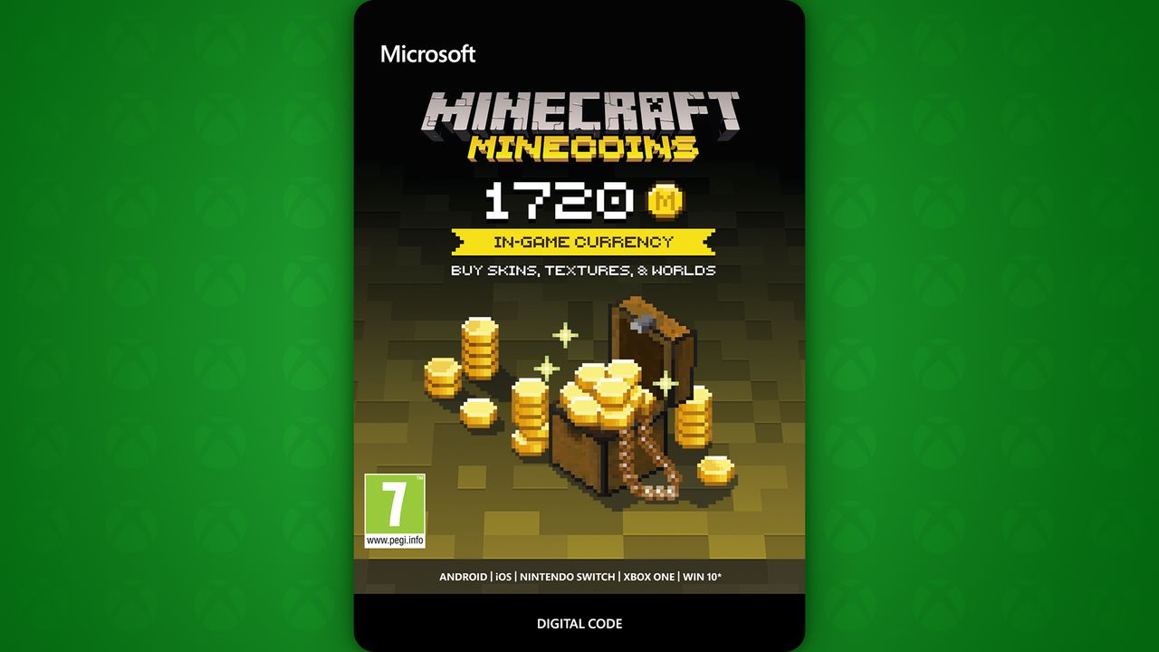 Minecraft Minecoins Pack 1720 Coins - Xbox One | Xbox Downloadable Content | Fanatical