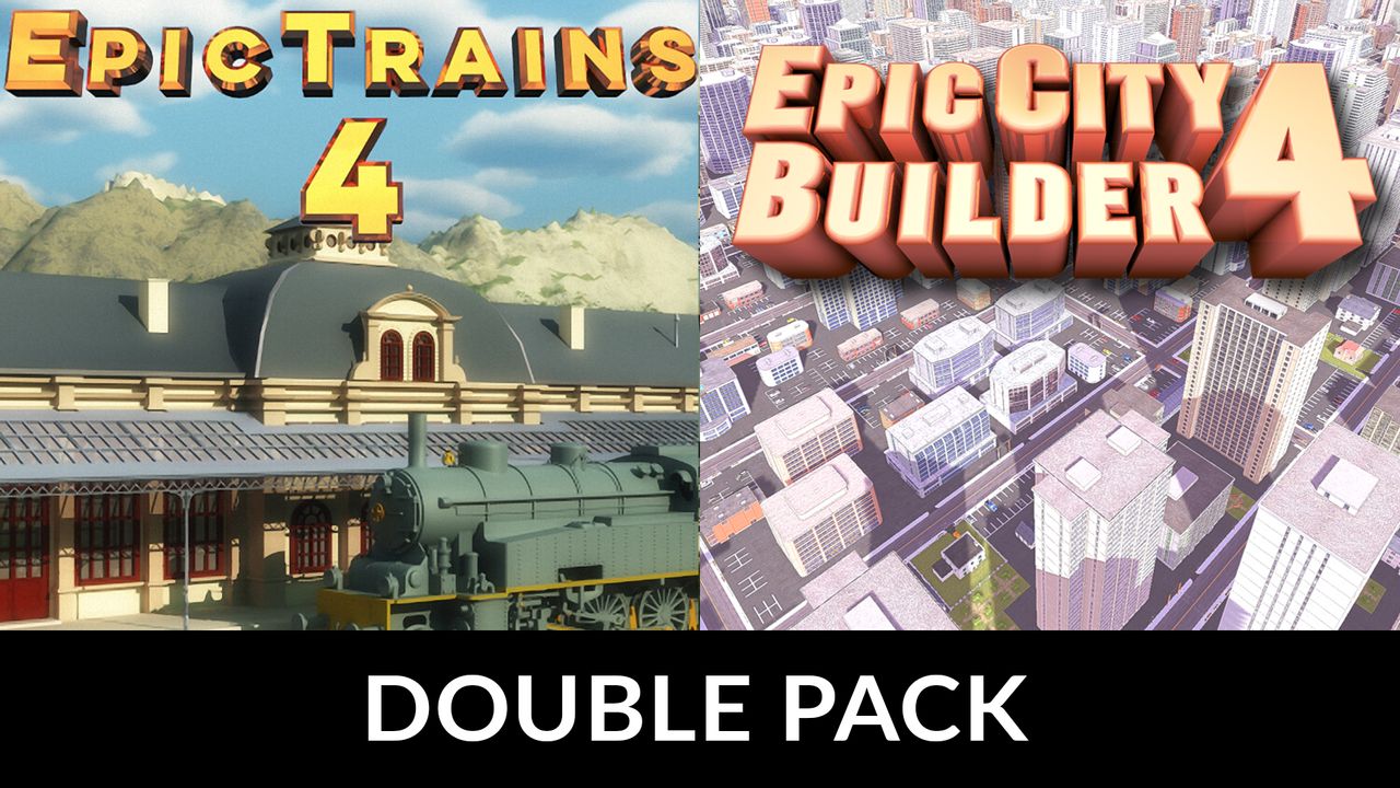 Epic City 4 & Epic Trains 4 Double Pack | Steam Game Bundle | Fanatical
