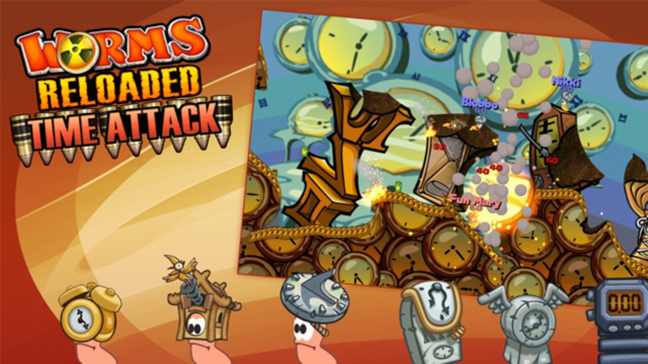 Worms Reloaded: Time Attack Pack DLC | PC Steam Downloadable Content ...