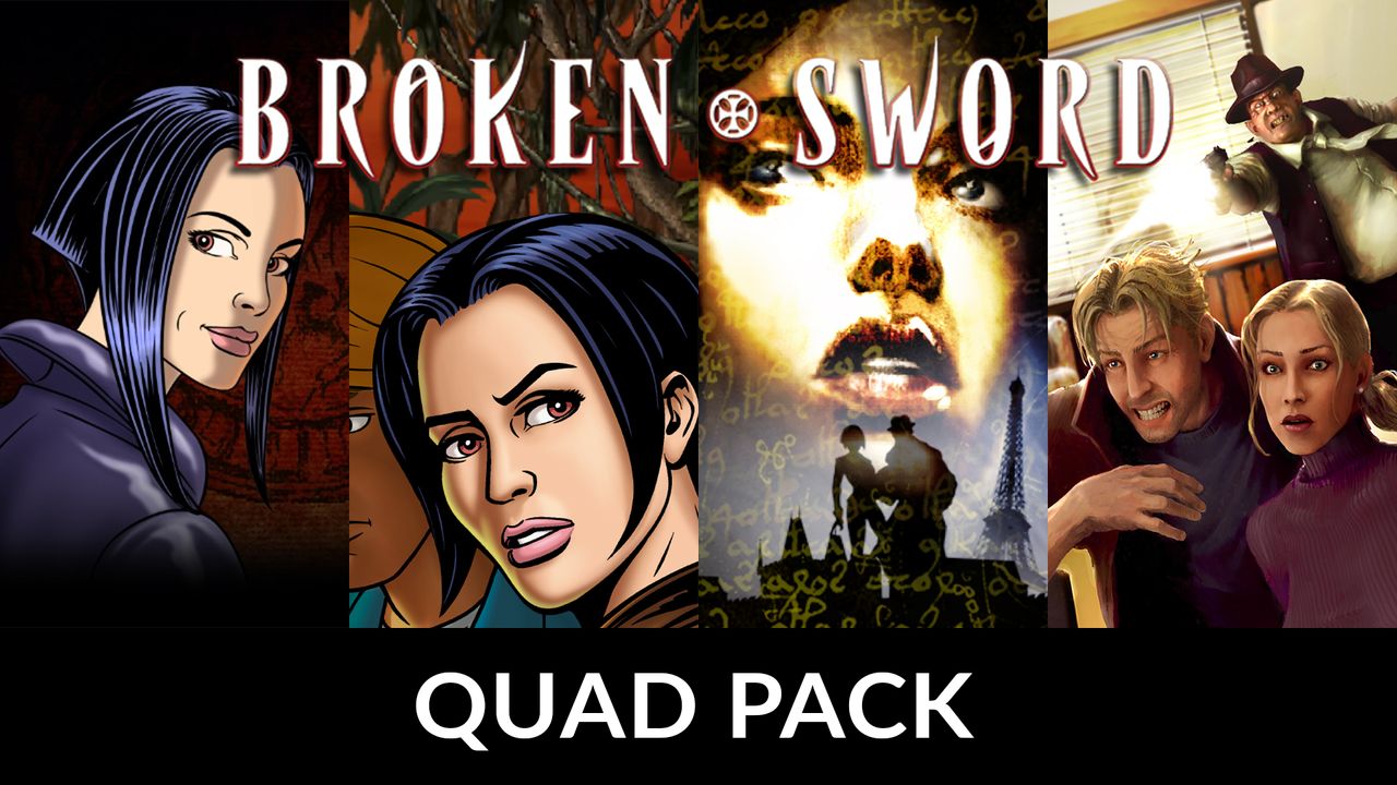 Broken Sword: Episodes 2-5 Quad Pack | Steam Game Bundle | Fanatical