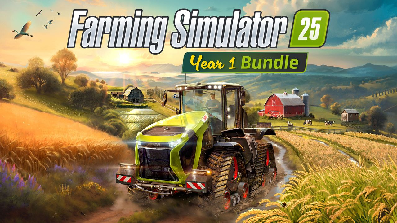Farming Simulator 25 – Year 1 Bundle | PC Mac Steam Game | Fanatical