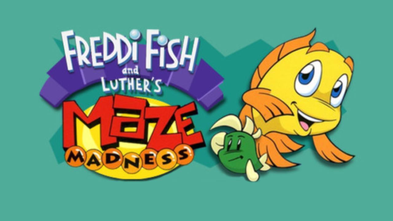 Freddi Fish and Luther's Maze Madness | PC Mac Linux Steam Game | Fanatical