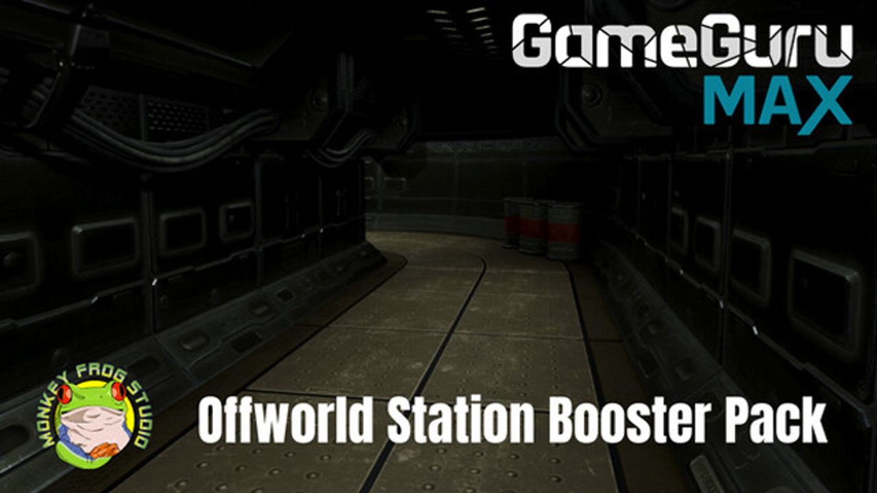 GameGuru MAX Far Future Booster Pack - Offworld Station | PC Steam ...