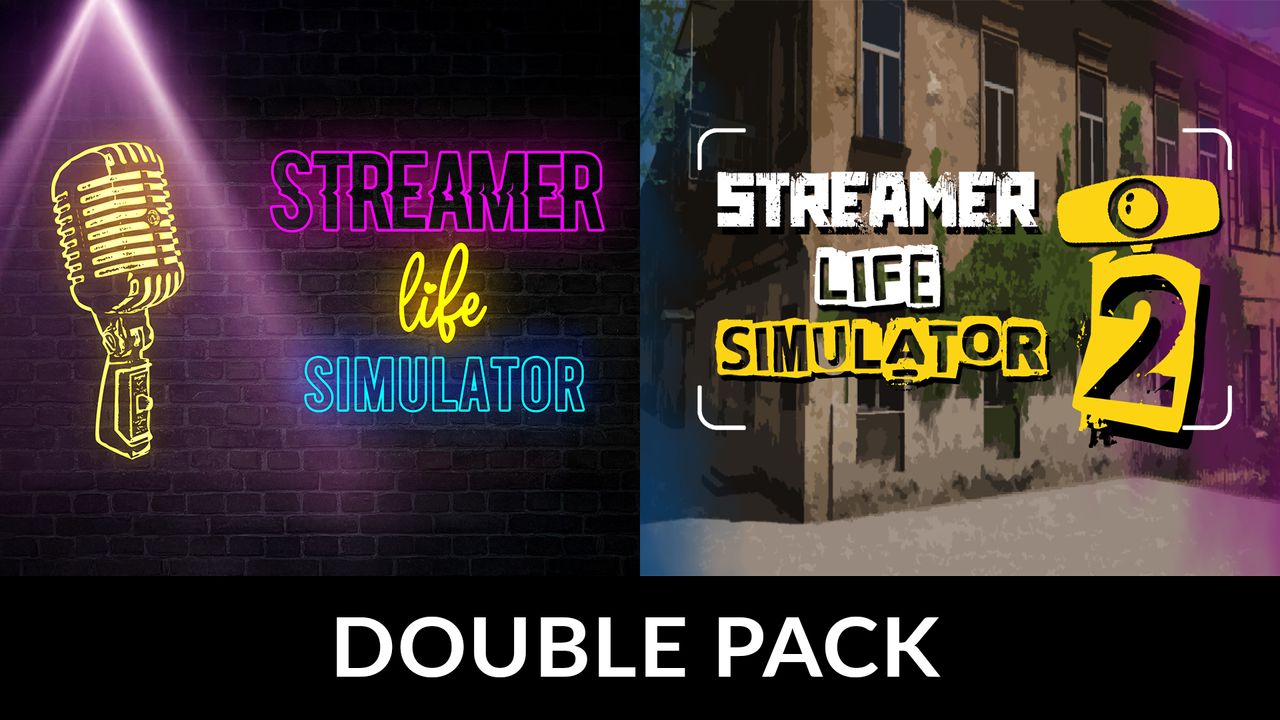 Streamer Life Simulator Double Pack | Steam Game Bundle | Fanatical