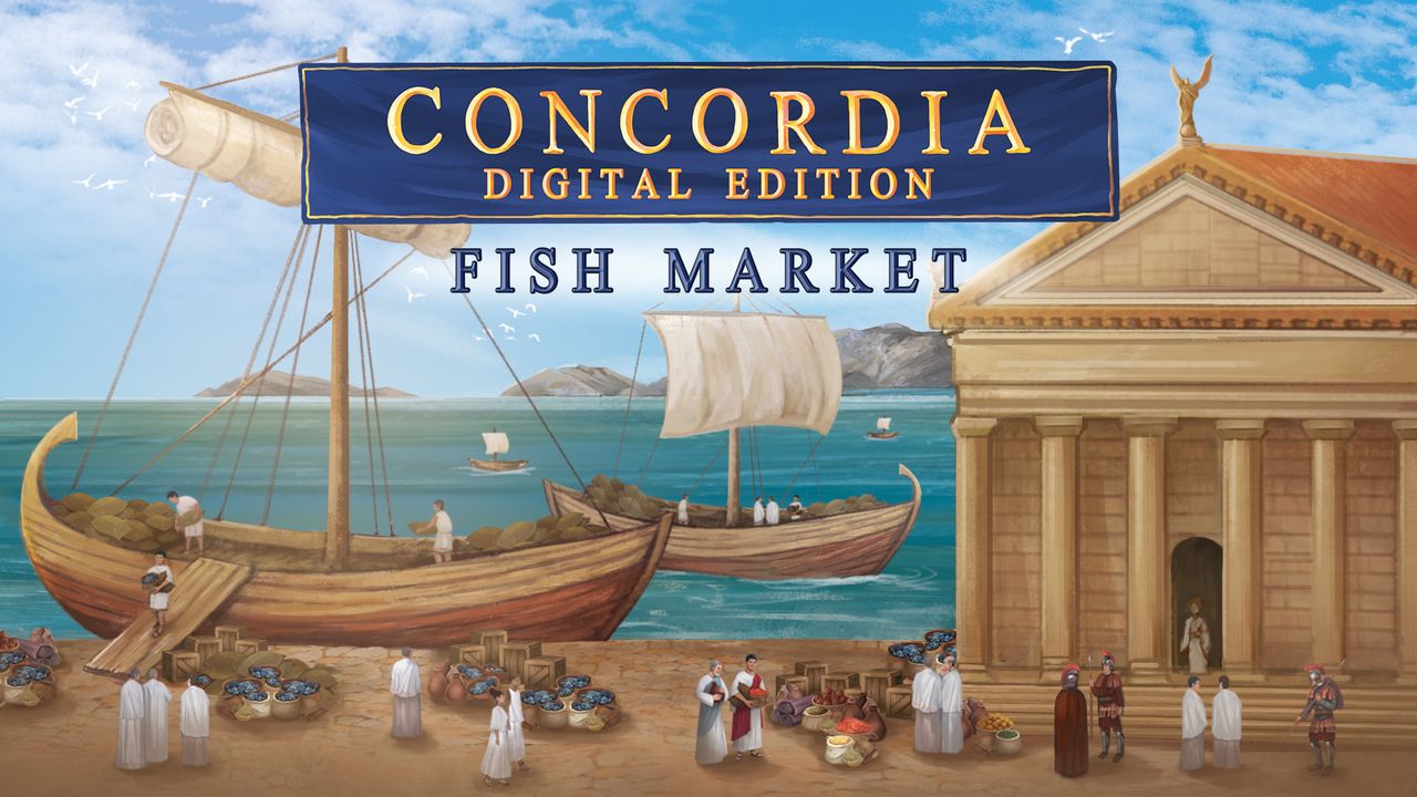 Concordia: Digital Edition - Fish Market | PC Mac Steam Game | Fanatical