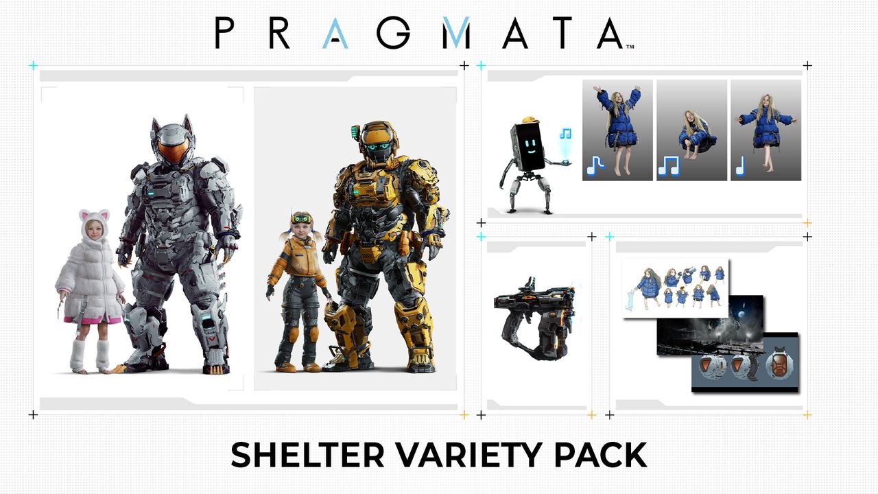 PRAGMATA: Shelter Variety Pack | PC Steam Downloadable Content | Fanatical