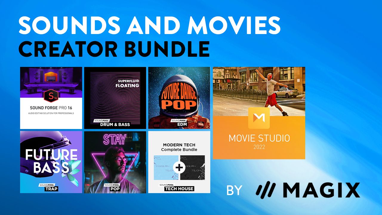Sounds and Movies Creator Bundle by Magix | Game Bundle | Fanatical